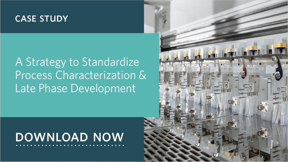 Standardizing Process Characterization & Late Phase Development