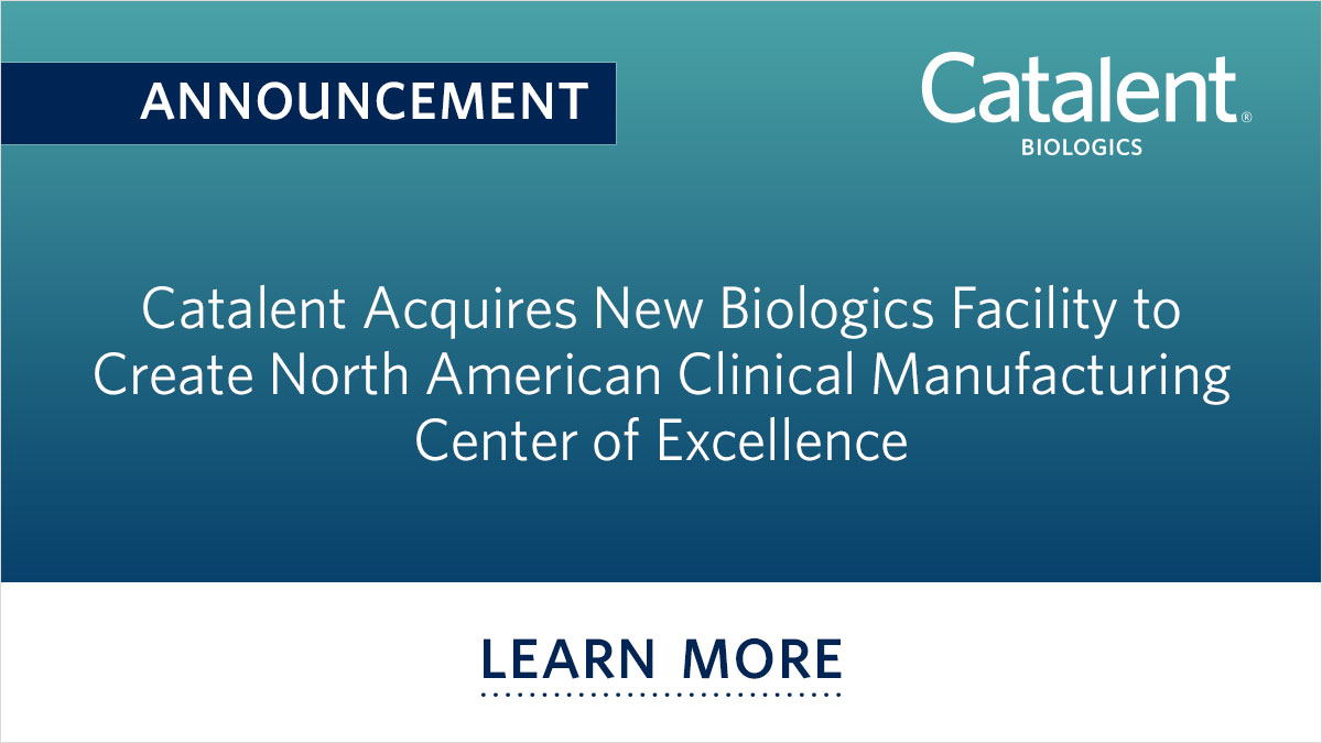 Catalent Acquires Bloomington Indiana Biologics Facility
