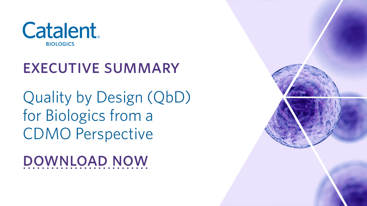 Quality by Design (QbD) for Biologics from a CDMO Perspective
